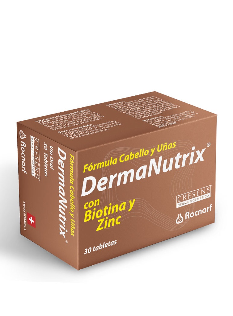 Dermanutrix Formula Cabello y Uñas de 30 Tabletas | Dermashop